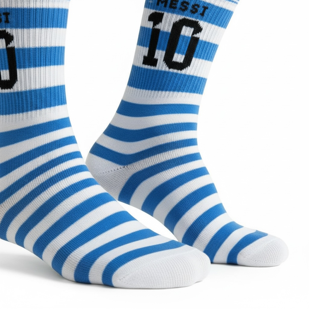 SOCKS MESSI ARGENTINA LINES – REDCARD