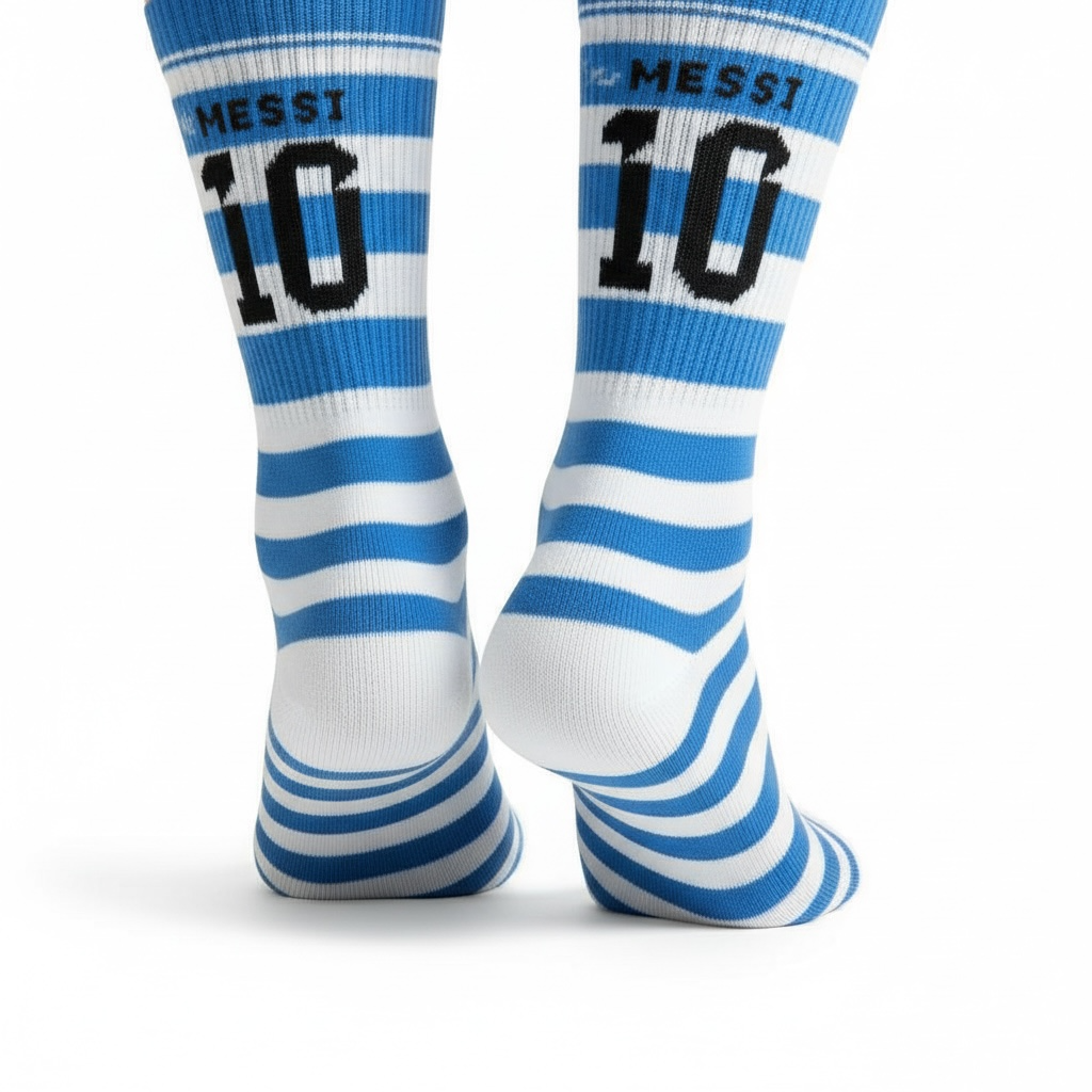 SOCKS MESSI ARGENTINA LINES – REDCARD