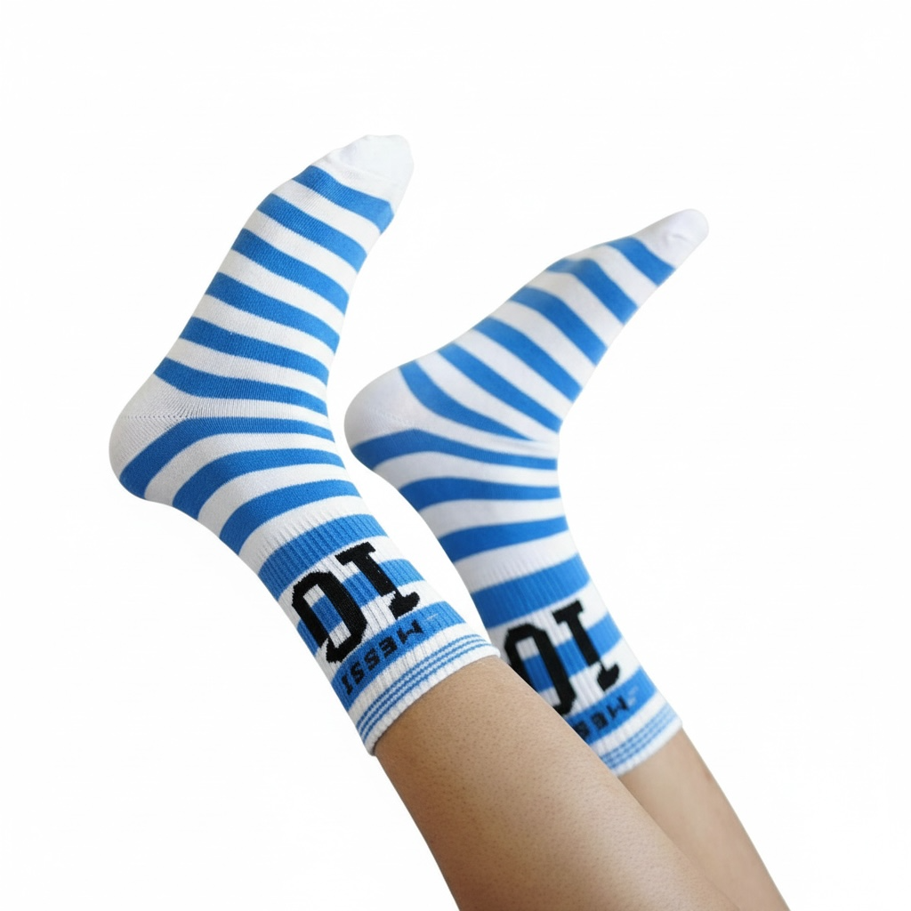 SOCKS MESSI ARGENTINA LINES – REDCARD